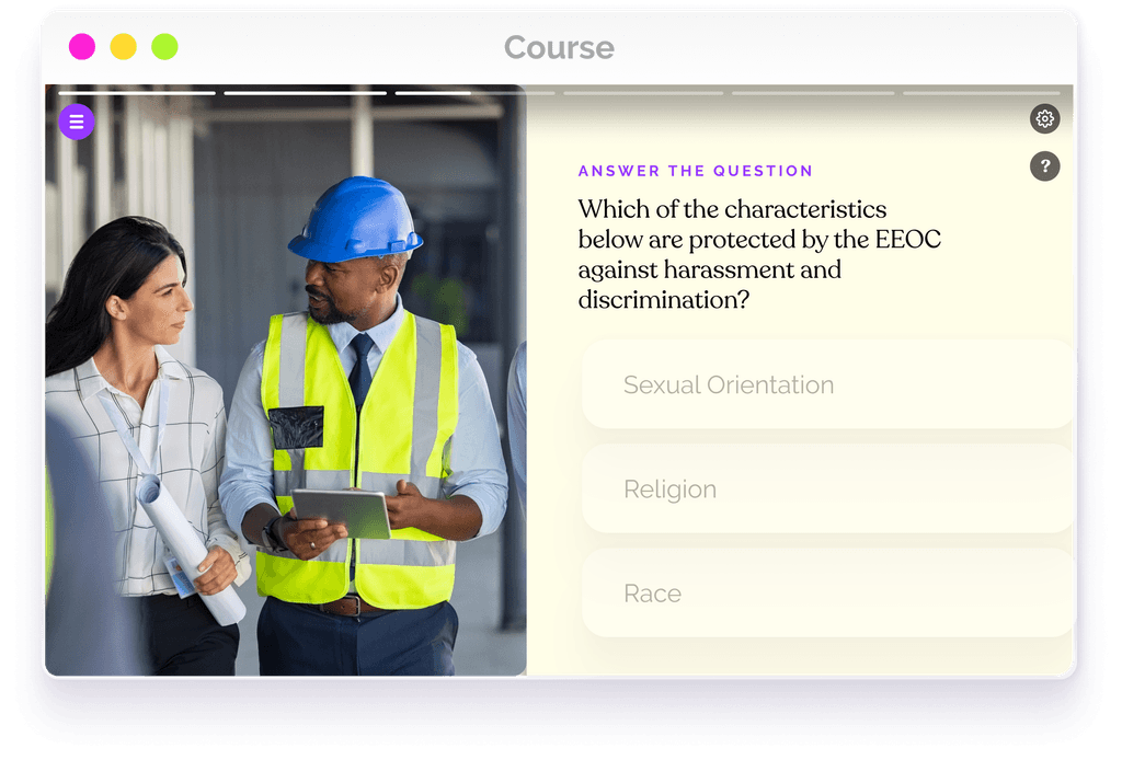 #1 Compliance Training & Management for Construction